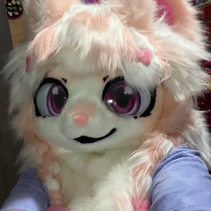 Fursuit Head Head Only,furry Cosplay,fantasy Creatures, Dog Fursuit ...