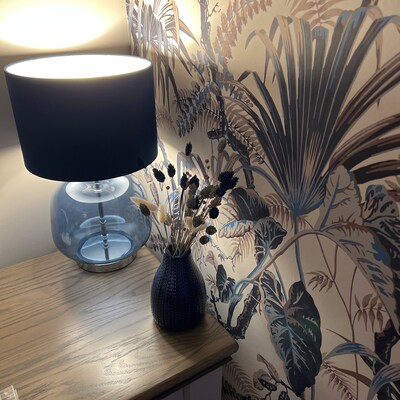 Mini Pink and White Dried Flower Arrangement Glixia, Bunny Tails Pink ...