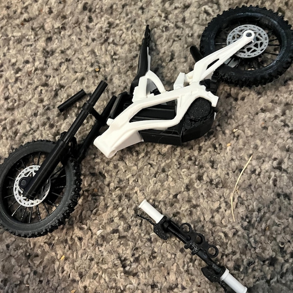 Mini 3d Printed Surron Light Bee X Scale Model (electric Dirt Bike) - Etsy