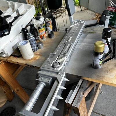 Chainsword 3D Print Files - Etsy