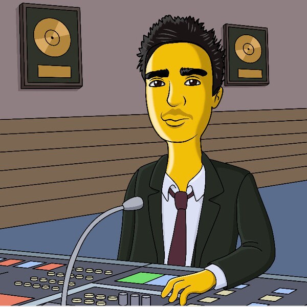 Sound Engineer Gift - Custom Portrait From Your Photo / Audio Engineer ...