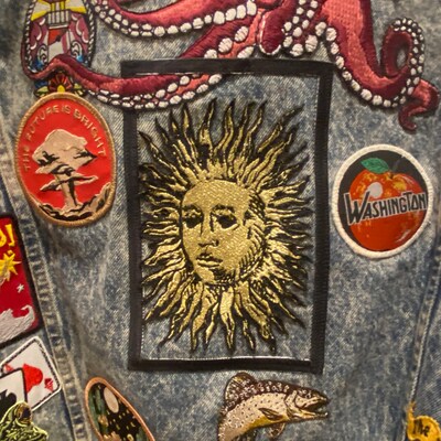 Horror Patch Spine Back Patch, Large Embroidered Patch, Skeleton, Skull , Punk Patch, Goth Patch ...