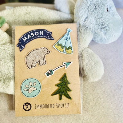 Custom Camping Patch Personalised Embroidered Adventure - Etsy