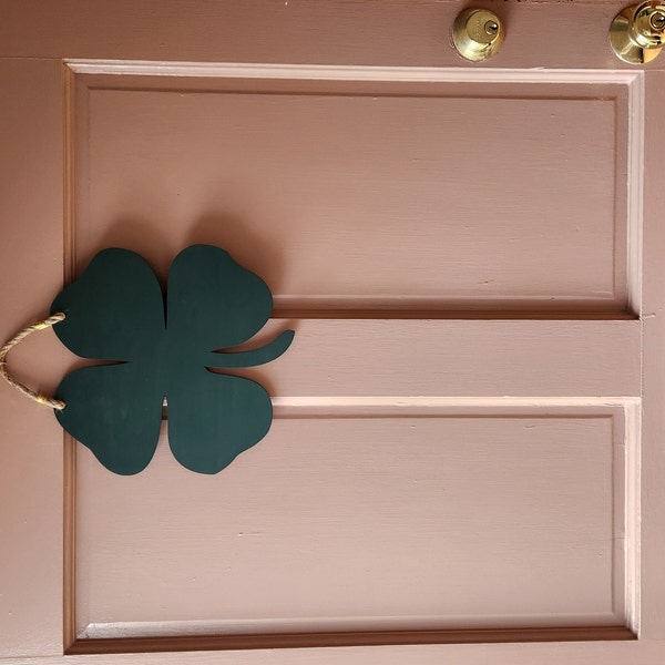 Irish Decor, St. Pattys Door Decor, Shamrock Door Hanger, St. Patricks ...