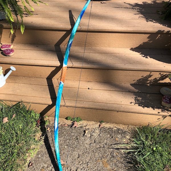 64" You-finish Competition or Hunting Bow - Hickory Longbow - Custom ...