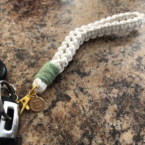Macrame Diamond Pattern Keychain - Etsy