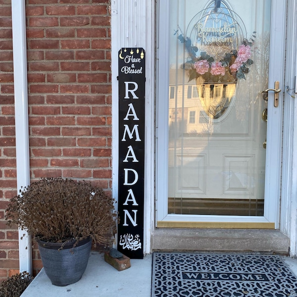 Welcome Sign Salaam Muslim Islamic Welcome Hanging Door Sign Laser ...