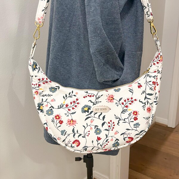 Crosstown Crescent Bag PDF Sewing Pattern - Etsy