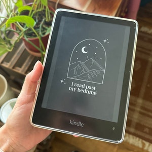 DIGITAL DOWNLOAD Kindle Decal for Kindle E-reader Decal Artwork JPG ...