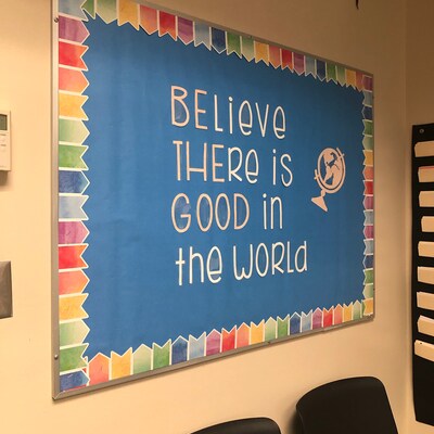BE THE GOOD Bulletin Board Cut Out - Etsy