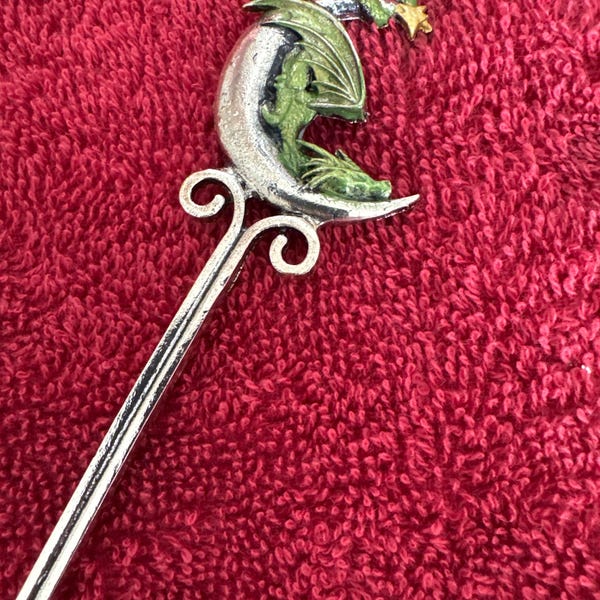 Gold Warrior Hair Pin - Gothic Sword, Dagger Hair Stick, Gemstone Hair ...