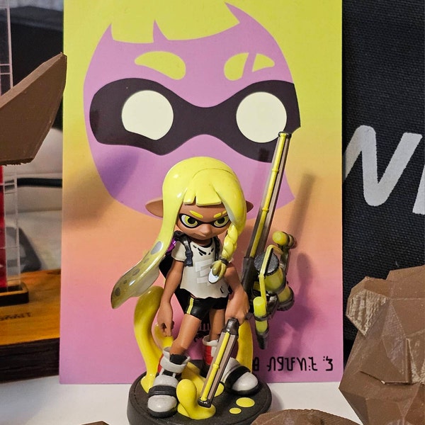 Splatoon Hotlantis AGT Posters Agent 3, 4, 8, New 3, Octavio, Grizz ...