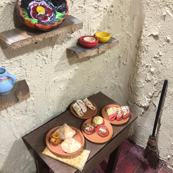 Miniature Jarrito Mexican Cup Ceramic Jarro Jar Clay Ofrenda Vaso Food ...