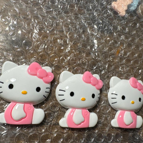 10 Large Rose Resin Charm/cabochon, Phone Case Charm, Decoden Charms ...