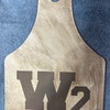 Farmhouse Decor, Cow Tag, Wall Decor, Cow Ear Tag Decor, Laser Engraved ...