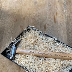 Personalised Custom Hammer Gift Box Design A Truly Unique Present Laser ...