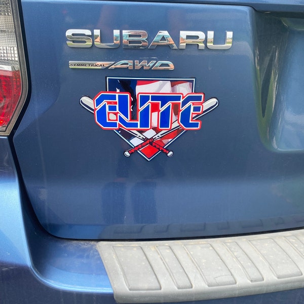 Baseball Diamond Car Magnet, Baseball Magnet, Baseball, Team Magnet ...