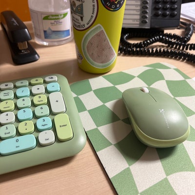 Bat Desk Mat, Elder Emo Gift, Goth Desk Mat, Metalcore, Witchy Desk Mat ...