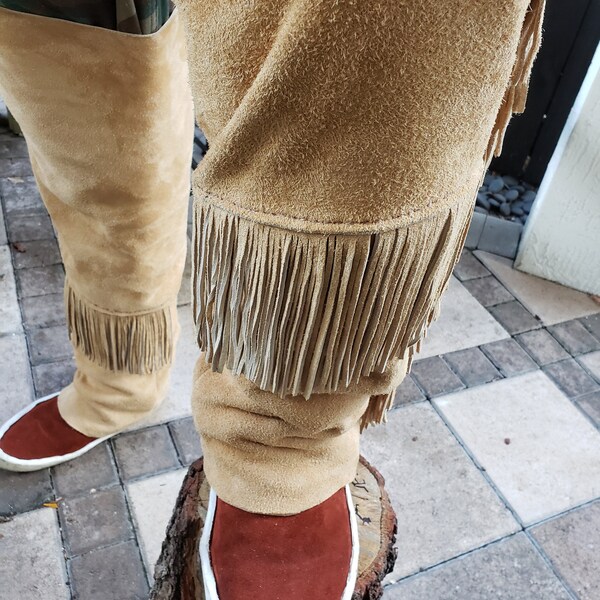 Buckskin Pants 42"x34" Saddle Color - Etsy