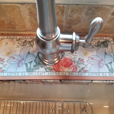 Handmade Kitchen Splash Guard for Sink Faucetfaucet Splash - Etsy