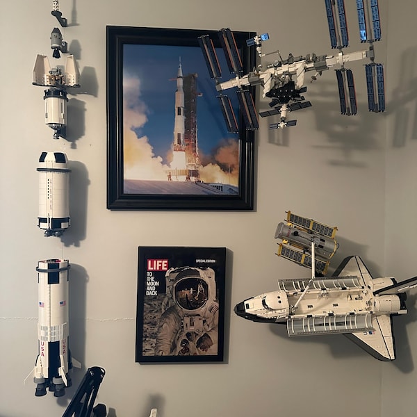 Wall Mounting Kit for Displaying Space Shuttle Discovery (10283) - Etsy