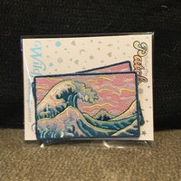 Wave Patch - Ocean Iron on Patch - Sea - Beach - Surf - Make Waves ...
