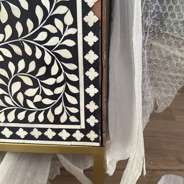 Bone Inlay Vanity Mirror Frame | Bone Inlay Hanging Mirror Frame | Wall ...