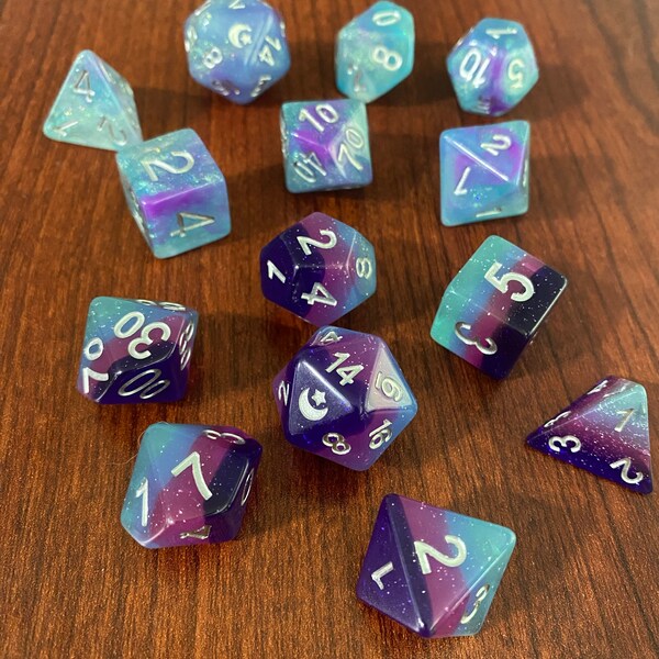 Solid Metal D2 Coin Featuring an a Sun Theme and a Moon Theme | Aged ...