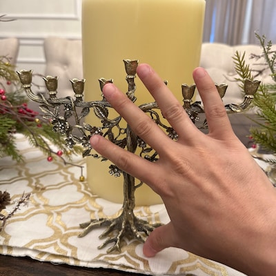 Chanukah Menorah Bonsai Tree Unique Hanukkah Menorah Modern - Etsy