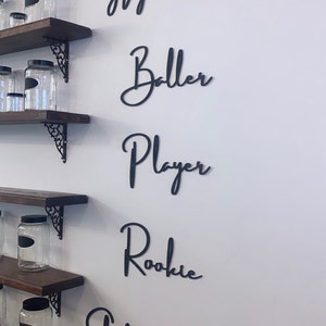 Wood Letters for Wall Custom Wood Sign for Home Personalized - Etsy