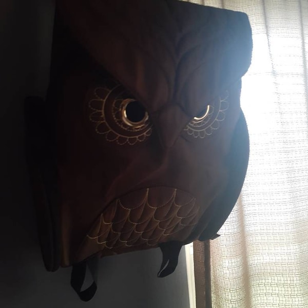 Owl Backpack - Water-repellent Design by Darling's - Medium Large - Etsy
