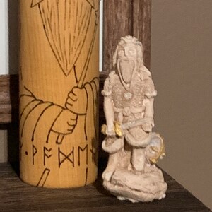 Freyr Totem Altar Frey Statue Norse Pagan Asatru Figurines - Etsy