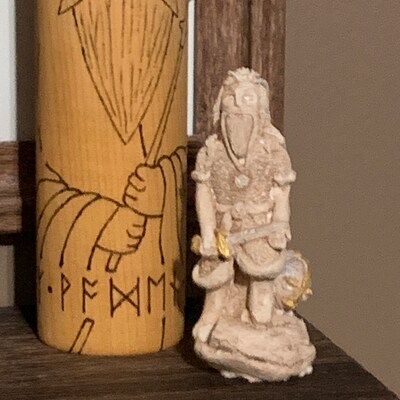 Seaxneat Seaxnot Saxon God Statue Idol - Etsy