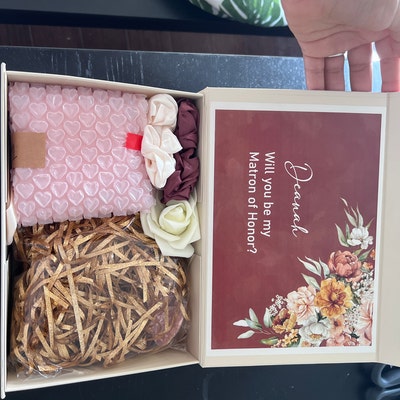 Mother of the Bride Gift Box, Mother of the Groom Box With Jewelry Box ...