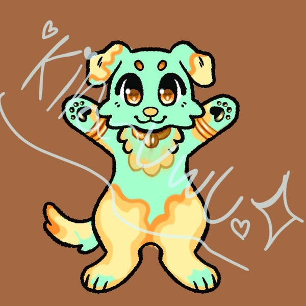 Chibi Critters Base Packs 1 & 2: Furry Animal Art (PSD Files) - Etsy