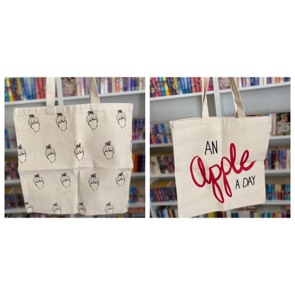 Apple Jin Tote Bag - Etsy