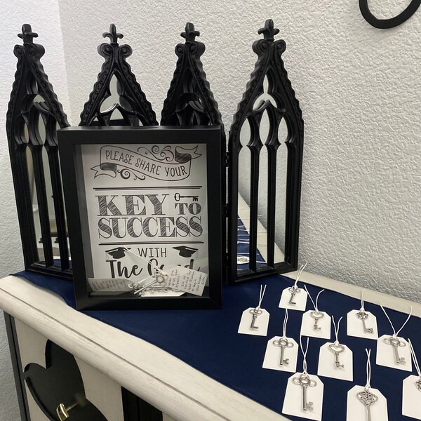 Please Share Your Key to Success With the Grad Sign, Graduate Advice ...