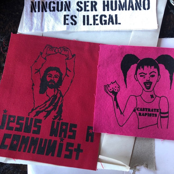 Ningun Ser Humano Es Ilegal Patch No Human is Illegal Patch Political ...