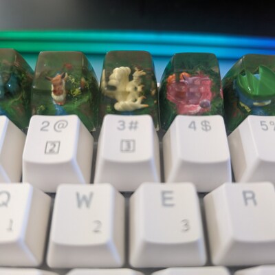 Car Keycap, Race Car Keycap , SA Profile Keycap, Custom Keycap, Artisan ...