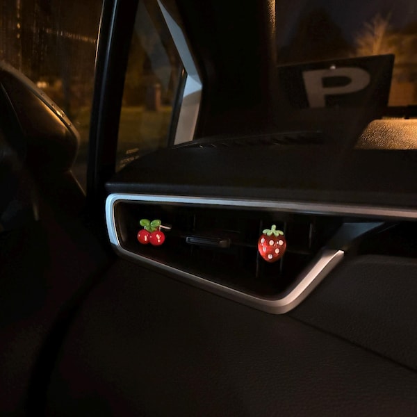 Red Ladybug Car Vent Clips, Insect Car Accessory for New Car, Cute Car ...