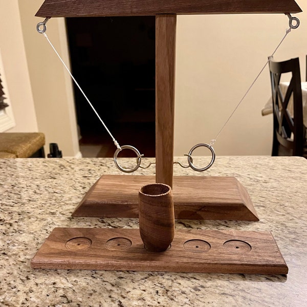 Sliding Waterfall Side Table - Etsy