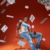 Playing Cards Overlays, Flying Photoshop Shoot Through - Etsy