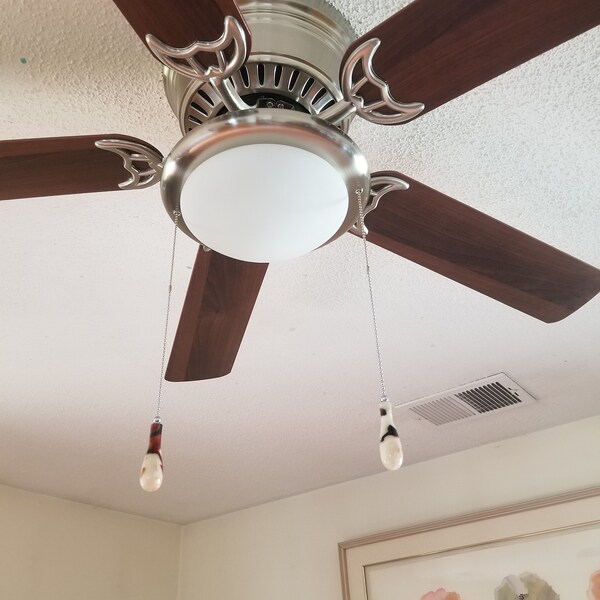 Light Pull, Fan Pull, Lamp Pull, Ceiling Fan Pull, Hand Turned Acrylic ...