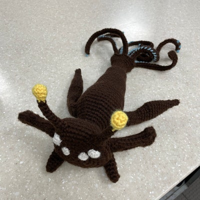 Subnautica Reaper Leviathan Crochet Pattern / Amigurumi / White / Eel ...
