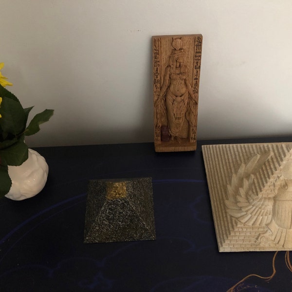 Isis Egypt Goddess, Isis Statue, Egyptian Goddess, Pagan Goddess, Egypt ...