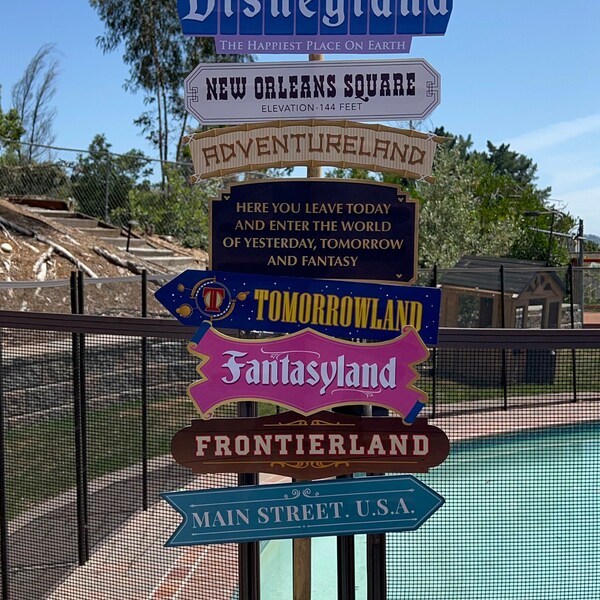 Disneyland Party Directional Sign, Mickey Birthday, Princess Birthday ...