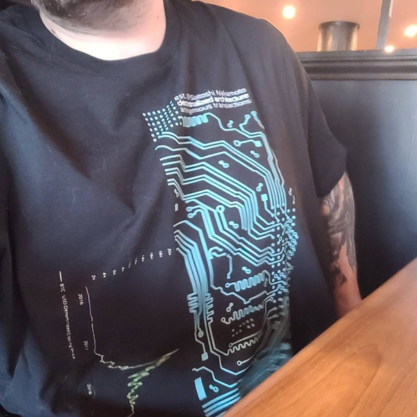 Bitcoin Shirt / Bitcoin Graphic Tee / Crypto Tshirt / BTC Shirt ...