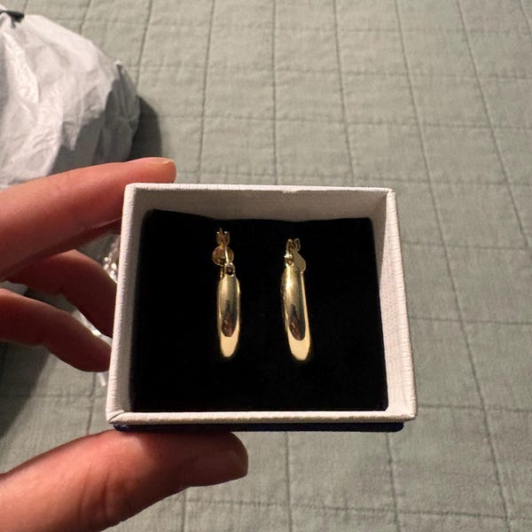 50mm Oversized Elegant Hoops, Oversized Hoop Earrings, Large Gold Hoop ...