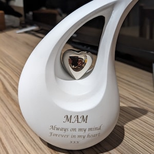 Mother of Pearl Urn for Human Ashes Urn Cremation Urns for - Etsy UK