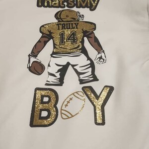 Customizable Football Player SVG, Layered Custom Football SVG ...